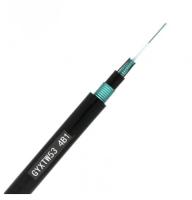 China GYXTW53 G652D 24-48 Core Armoured Fiber Optic Cable for Underground for sale