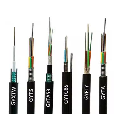 China GYTS 24 Core Steel Tape Armored Fiber Optic Cable G652D for sale