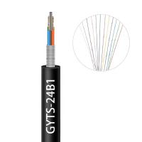 China GYTS 24 Core Steel Tape Armored Fiber Optic Cable G652D for sale