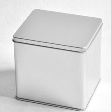 China Large Metal Square Tin Box Container For Candy Cookie Tea Coffee Pack for sale