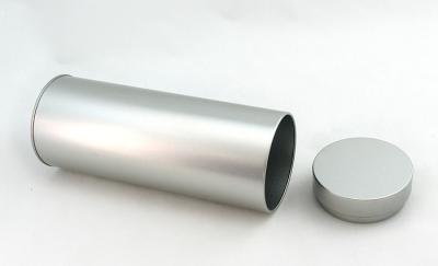 China Gift Candle Round Metal Box / Round Tin Container 0.23mm 0.25mm Thickness for sale