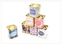 China Food  / Wine Square Tin Containers , Metal Tin Boxes for Packaging for sale