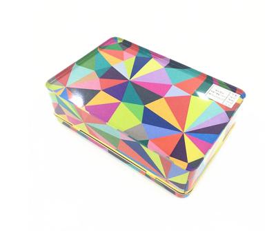 China Tin Lunch Boxes Rectangle Gift Tin Box  Metal Rectangular Tin Box Vintage Tea Tin for sale