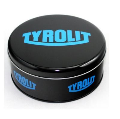 China Luxury Customized Colorful Printed Metal Round Tin Box / Can With Lid for sale