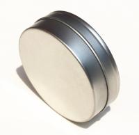 China Promotion fancy round tin can Metal Round Candle Jar tin Box With clear Window for sale