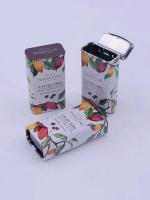 China Rectangular Tin Containers For Mint / Biscuits 4c Offset Printing for sale