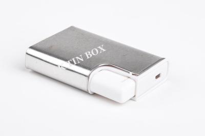 China Sugar Free Mint Tablets Coffee Sugar Dispenser Metal Tin Box for sale
