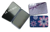 China Protect Packaging Small Tin Box For Women Sanitary Pad Tampax Compak for sale