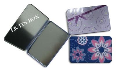 China Protect Packaging Small Tin Box For Women Sanitary Pad Tampax Compak for sale