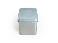 China 90gram Square Tin Box  For Oolong Tea Metal Container Storage for sale