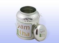 China Custom Loose Green Oolong Tea Tin Container Storage Box Airtight CMYK offset printing for sale