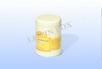 China Holiday Loose Tea Storage Tins Printed 3d Embossing With Doulbe Lid for sale