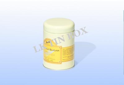 China Holiday Loose Tea Storage Tins Printed 3d Embossing With Doulbe Lid for sale