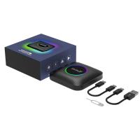 China Multi-media TBox CPC200-tbox ambient  Wireless Adapter Carplay & android auto AI Box  Android 13 8+128GB QCM6225 8-core TV Auto for sale