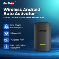China Fast Android Auto Wired To Wireless Adapter A2A Ai Box Built In Cuttingedge Dual Band Wifi for sale
