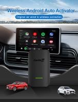China Fast Android Auto Wired To Wireless Adapter A2A Ai Box Built In Cuttingedge Dual Band Wifi for sale