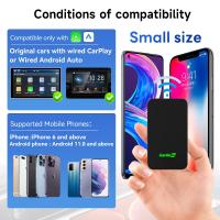 China 2Air 5.0 Universal Carplay And Android Auto Wireless Adapter AI Box Android 12 Dongle for sale