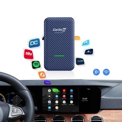 China CP2A Wired to Wireless Adapter Carplay  & Android Auto 2 In 1 Adapter Dongle Auto Connection Standalone Smart Box for sale