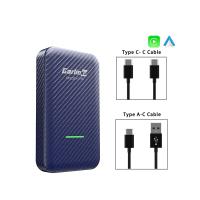 China Portable wired to wireless Adapter carplay apple & android auto  Smart Dongle Adapter CP2A Multimedia Box for sale