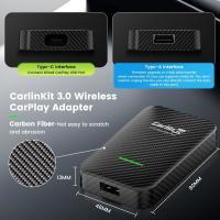 China U2W Car Carplay Wired To Wireless Adapter Portable Multimedia Wireless Car Play Ai Box for sale