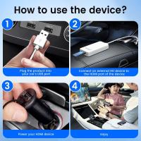 China HD2CP Wired Carplay to HDMI 1080P Wired Dongle for sale