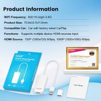 China HD2CP Carplay to HDMI Adapter Conversion Box Dongle Multi Media Car Fire TV Stick Mate Video Input 1080P for sale