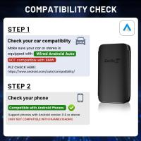 China Android Auto Wired To Wireless Adapter Smart Ai Box Plug And Play Dongle CPC200-A2A for sale