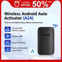China Andriod Auto Wired To Wireless Adapter Carplay Dongle A2A Cpc200 Car Play Ai Box For Original Wired Android Auto for sale