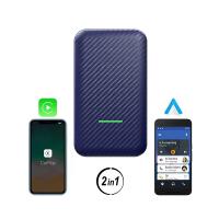 China 2 In 1  Wired to Wireless Adapter Carplay Android Auto CP2A Compatible With Wired CarPlay USB Plug And Play for sale