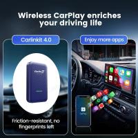 China CP2A Wired to Wireless Adapter Carplay  & Android Auto 2 In 1 Adapter Dongle Auto Connection Standalone Smart Box for sale