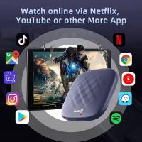 China Wired to Wireless Adapter Carplay To Multi Media Tbox S Model 4G + 64G Carplay Ai Box Android 13 System Car Play TV Box 1080p for sale