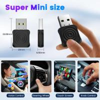 China 5.8GHz WiFi Carlink Kit for Fast Speed Wireless Adapter Carplay Android Auto Multimedia Ai Smart Box Ultra Portable USB for sale