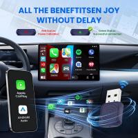 China Car Accessories Split Screen Media Radio Carlinkit Mini Ultra Online Map Wireless Adapter Carplay Ai Box Online Upgrade Usb Car Play for sale