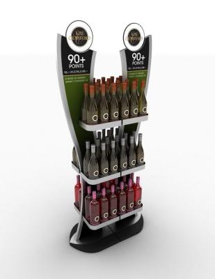 China Fashion Design 3 Layers Metal Display Fixtures Strong And Stable Performance for sale