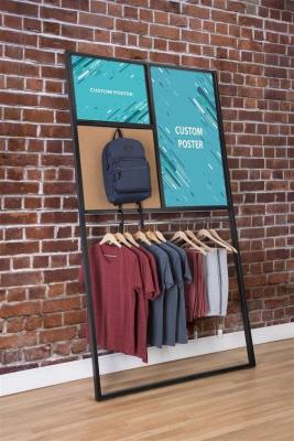 China Custom Leaning Wall Merchandise Display Rack for sale