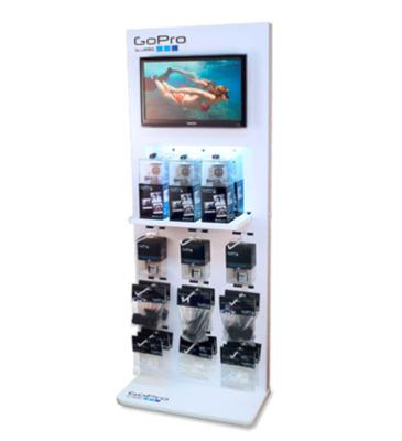 China Electronic Products In Store Display Stand For Camera Accessories Portable for sale