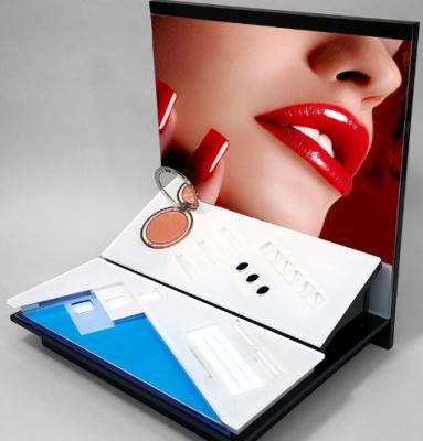 China Acrylic Cosmetic Display Counter Display Unit For Shopping Mall Advertising for sale