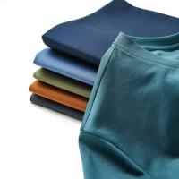 China Men's Custom Logo T-Shirt 100% Cotton 170-120 GSM Blank Tee for Branding and Promotional Use for sale