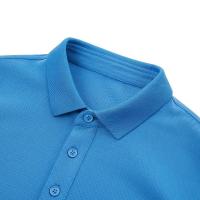 China Custom Embroidered Logo Men's Polo Shirts 170-120g Polyester/Cotton Blend with Short Sleeves for OEM ODM Manufacturing for sale