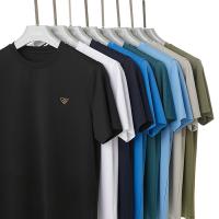 China Custom 170-200 GSM Cotton T-Shirts for Men - OEM/ODM Manufacturing with Anti-Shrink & Anti-Pilling Features for sale