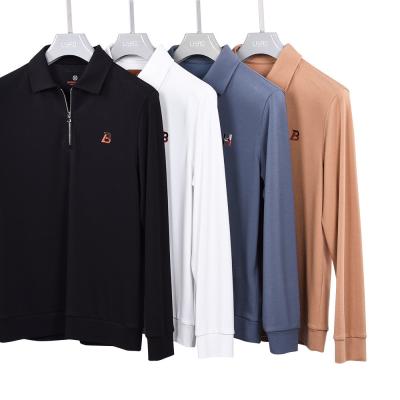China Customized Anti-Pilling 100% Cotton Long Sleeve T Shirt for Men 170-120G for sale