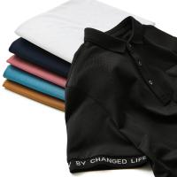 China High Elasticity Custom Polo T Shirt Uniform 170-120gsm Cotton Breathable Skin Friendly for sale