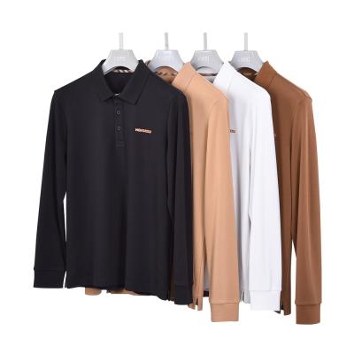 China Quick-Dry Breathable Cotton Polo Shirts for Men Custom Design 170-120G Fabric for sale
