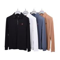 China Custom Logo Embroidery Work Golf Polo Shirt - 170-120g Cotton/Spandex Long Sleeve Unisex for sale