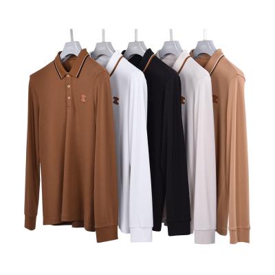 China 100% Cotton Men's Printed Polo T Shirt 170-230G Anti-Wrinkle Breathable ODM for sale