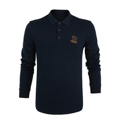 China Custom Polo Shirt 100% Cotton 170-120gsm Anti-Wrinkle Anti-Shrink Men Short Sleeve ODM OEM for sale