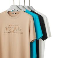 China 100% Cotton Oversized Men T Shirts Knitted 170-120G ODM OEM Embroidery for sale