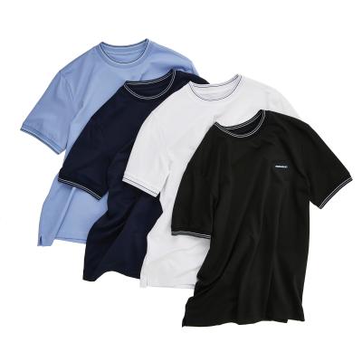 China Oversize Cotton T Shirt Anti Pilling Short Sleeves Custom Logo 170 120G for sale