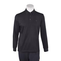 China Custom Logo 100% Cotton Long Sleeve Polo Shirt 180-220g/m² Weight for Autumn OEM ODM Manufacturing for sale