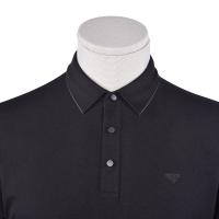 China Custom Logo 100% Cotton Long Sleeve Polo Shirt 180-220g/m² Weight for Autumn OEM ODM Manufacturing for sale